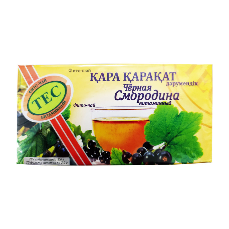 Фито-чай ТЕС Черная смородина 1,5г №20 - купить с доставкой по Алматы ...